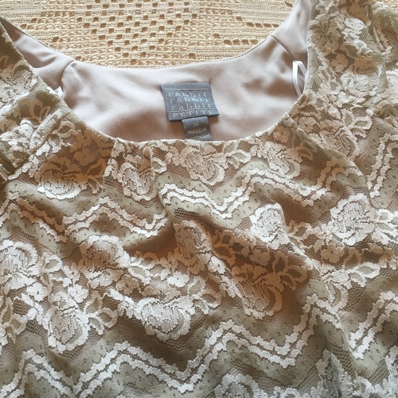 Rabbit Rabbit Rabbit | Dresses | Rabbit Rabbit Rabbit Lace Overlay ...
